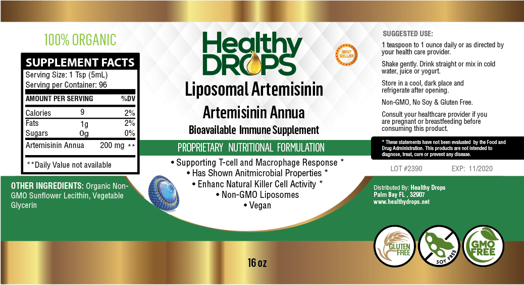 Liposomal Artemisinin 8oz – Hippocrates Wellness